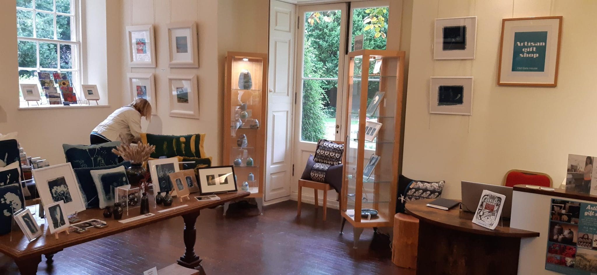 New Artisan Gift Shop Opens at Historic Old Gala House, Showcasing ...